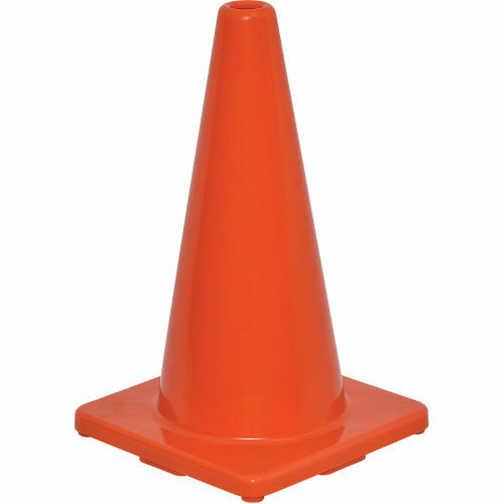 Traffic Cone – 12”, Orange, Non-Reflective - Universal Group